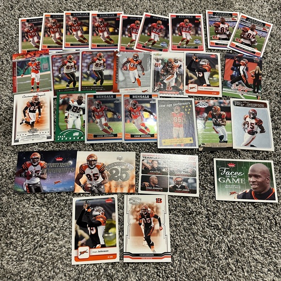Topps | Toys | Lot Of 29 Chad Ochocinco Johnson Cards Cincinnati ...